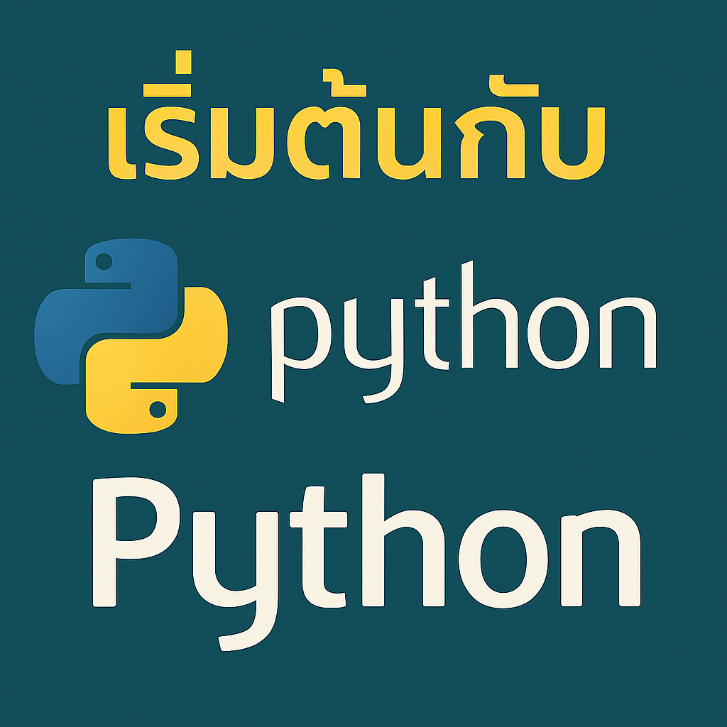 EP02: เริ่มต้นกับ Python - ครูนที